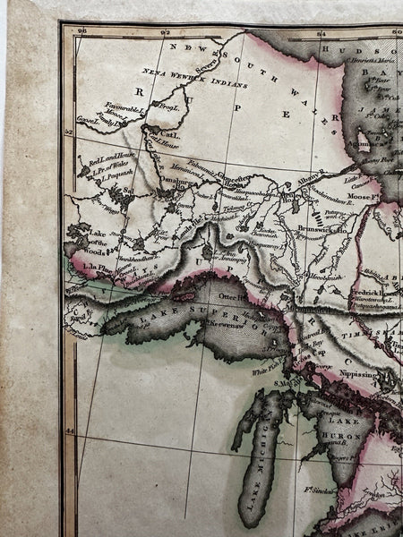 Canada British North America Indians 1817 Arrowsmith Hall engraved hc ...
