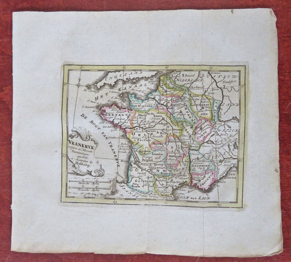 France Ancien Regime Paris Orleans Rouen Marseilles 1780 Holtrop minia ...