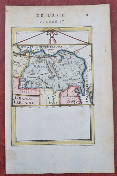 Grand Tartary Eastern Asia Mongolia Siberia Turkestan Korea 1683 Malle ...