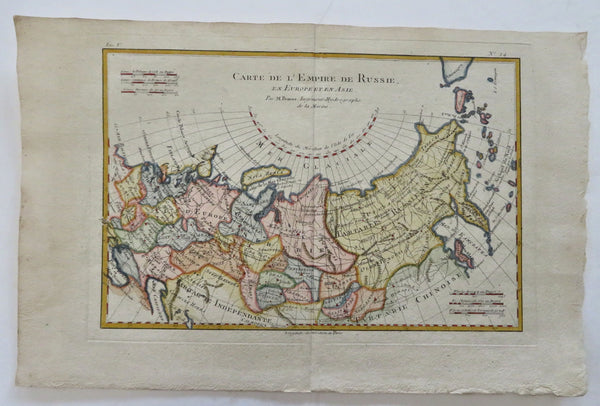 Russian Empire Muscovy Novgorod Perm Siberia Kamchatka Poland c. 1780 ...