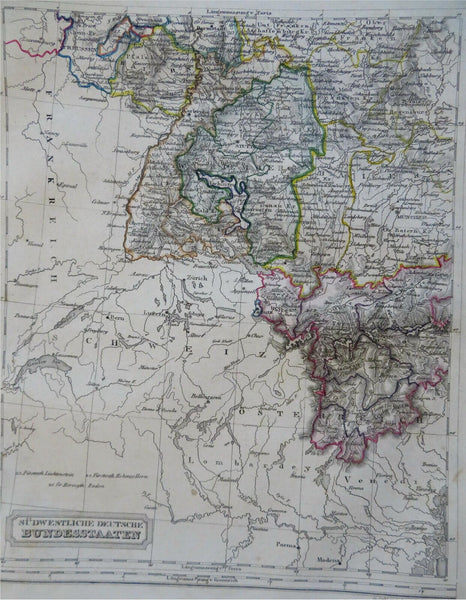 German Confederation Prussia Austria Bavaria Hanover 1860 Biller 4 she ...
