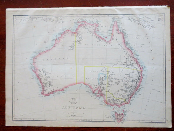 Australia New South Wales Victoria Sydney Melbourne Perth c. 1856-72 W ...