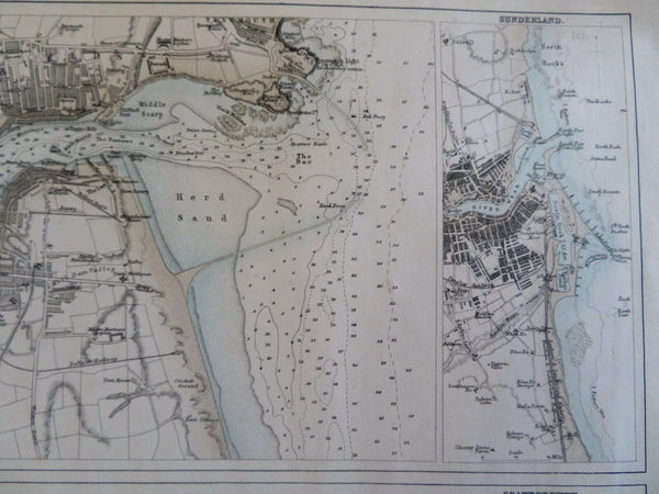 Eastern England Harbor Towns Hull Hartlepool Whitey c. 1855-60 Fullart ...