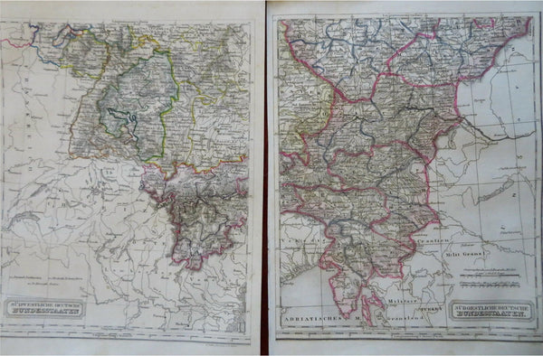 German Confederation Prussia Austria Bavaria Hanover 1860 Biller 4 she ...