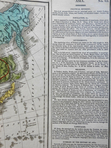 Asia Mongol Empire Tamerlane's Empire Ottomans India China Korea 1820 ...