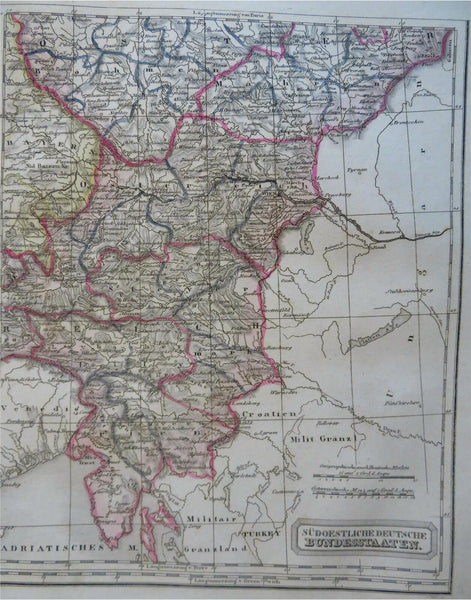 German Confederation Prussia Austria Bavaria Hanover 1860 Biller 4 she ...