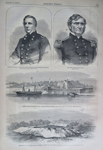 Garibaldi cover After the Battle 1862 Thomas Nast Harper's Civil War 2 ...