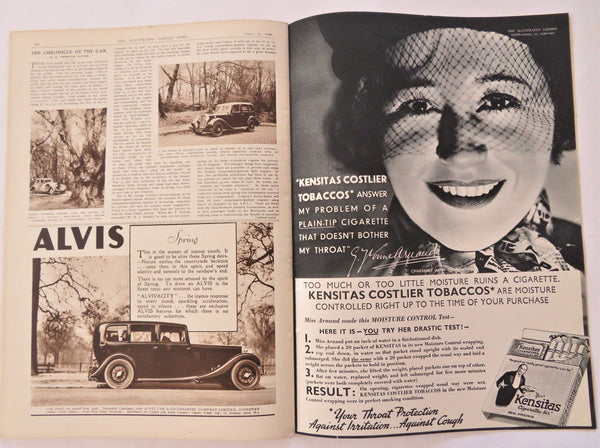 Zeppelin Diagram Japan Election 1936 rare Illustrated UK News magazine ...