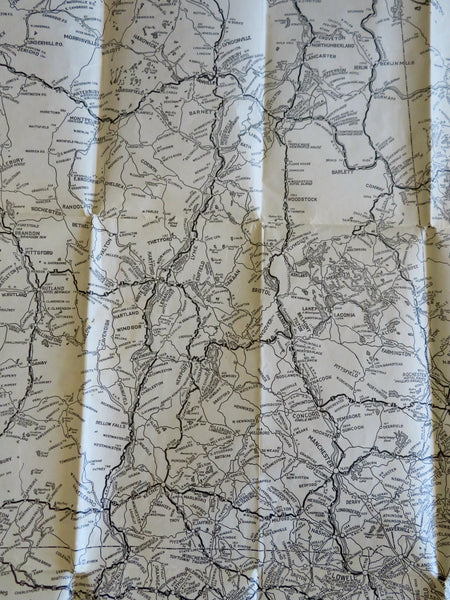 New England & New York Early Automobile Road Atlas 1918 Rand McNally p ...