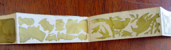 Juvenile Transfer Picture Album c. 1880's rare miniature booklet gold ...