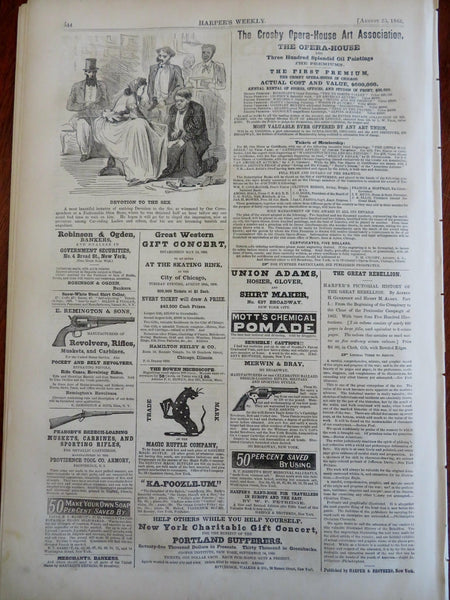 New Orleans Riot Horton Harper's Reconstruction newspaper 1866 complet ...