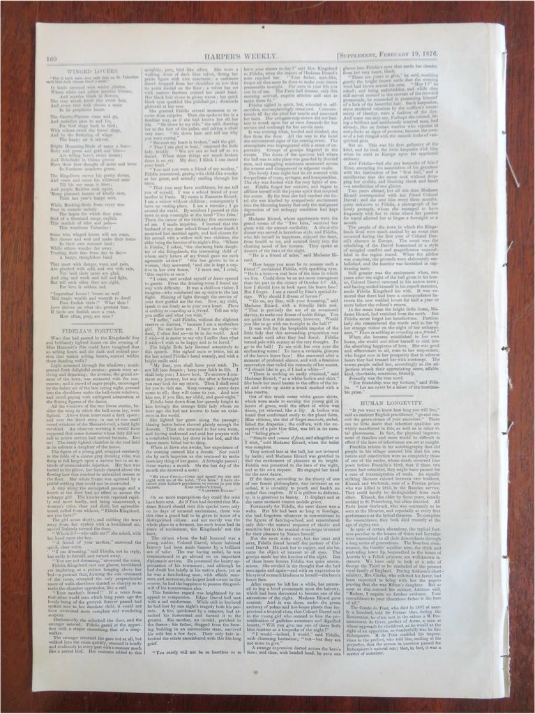 New York City 100 Years Ago Map Harper's Reconstruction Nast art 1876 ...