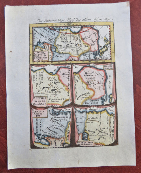 Scythia & Sarmatia Ancient World Asia 1719 Mallet map – Brian DiMambro